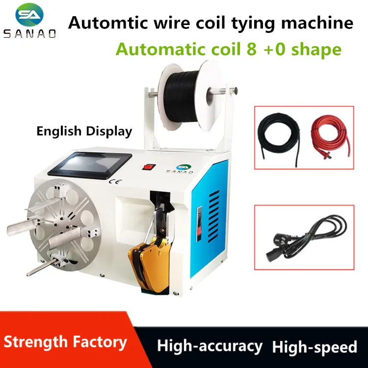 Semi-automatic Wire Coil Winding And Tying Machine For Cable Sa-t35 ...