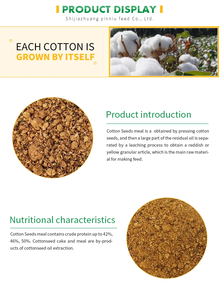 Animal Feed Cottonseed Meal / Cotton Seed Cake - Buy Animal Feed ...