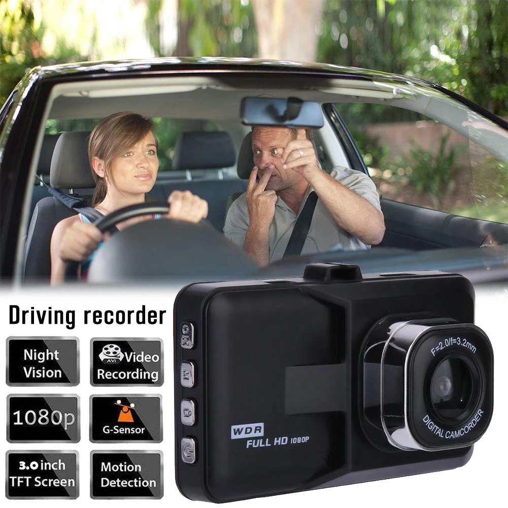 Dvr Car Camera Recorder Advanced Portable Car Camcorder Full Hd 1080p ...