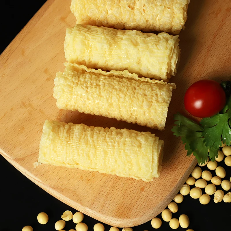 Bell Roll Hot Pot Ingredients Oily Bean Curd Special 10 Packs Fried Bean Curd Yuba - Buy Fried ...