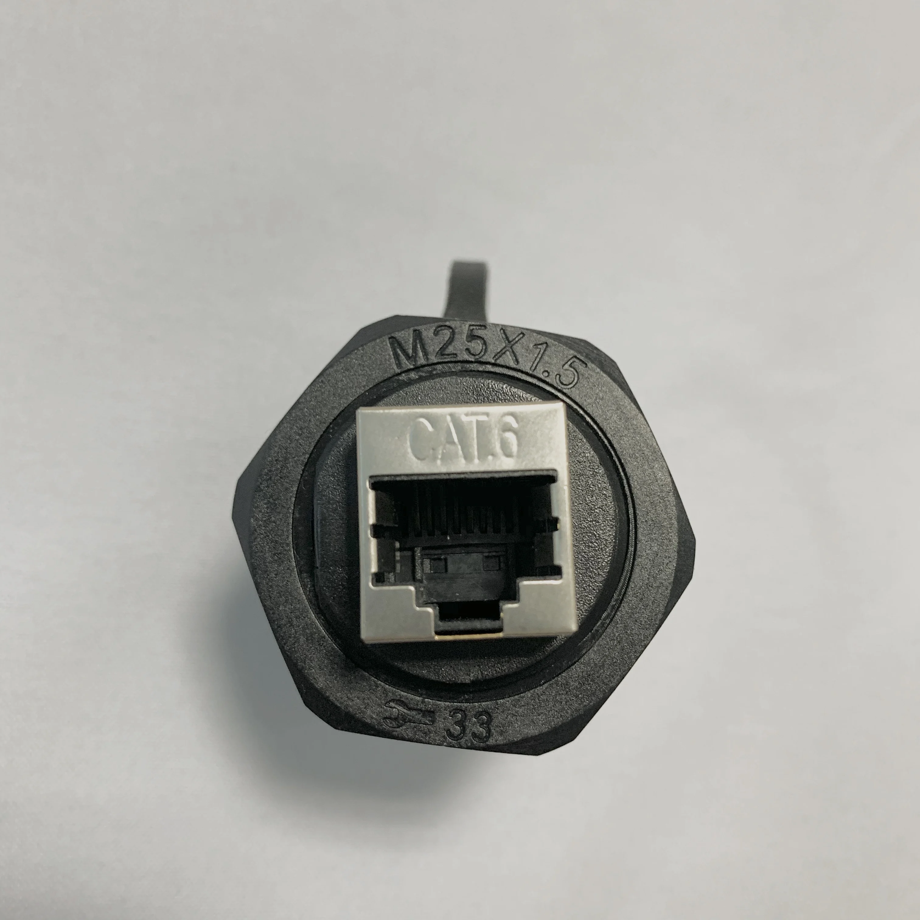 Anti-corrosion RJ45 IP54 Waterproof Connectors for Photo Gear