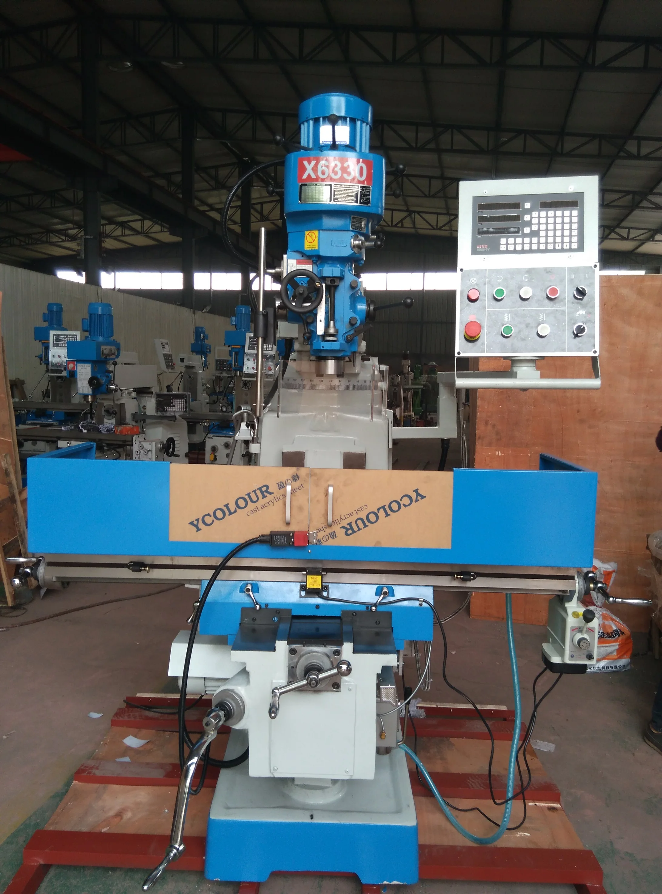 X6330 Vertical Turret Milling Machine - High Productivity