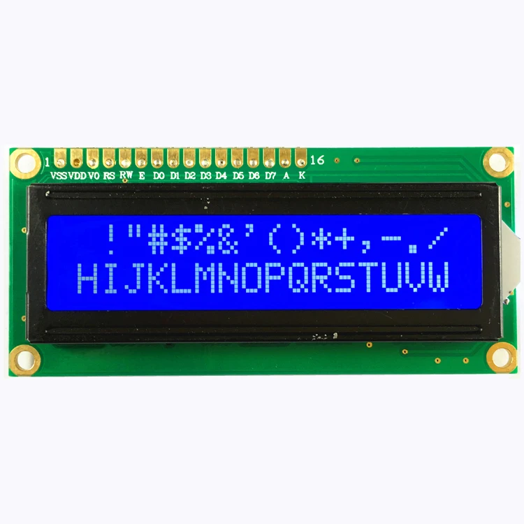 20x2 Character Lcd Display 2002 Alphanumeric Display Module With 6800 ...