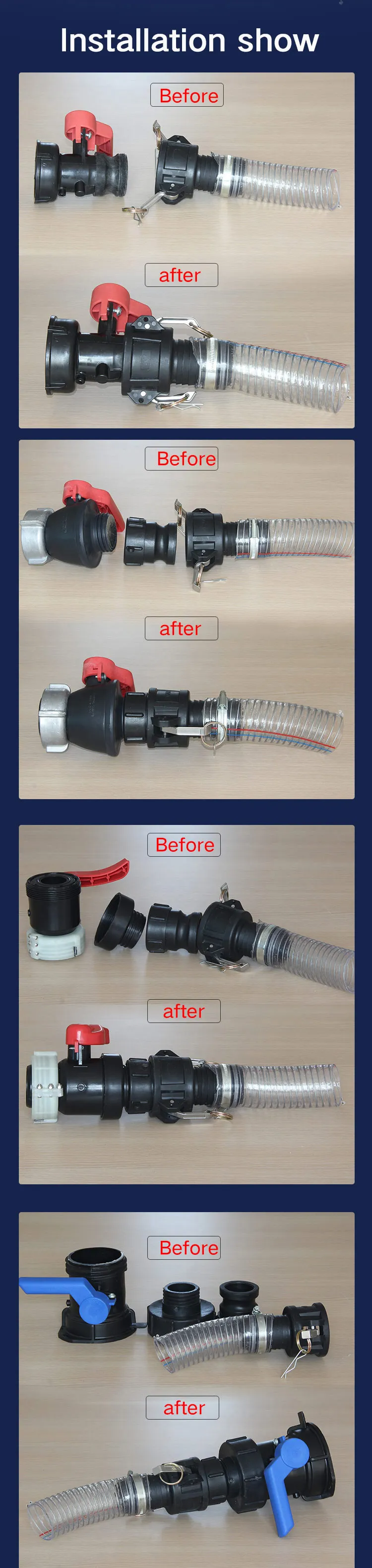 Umetass Wholesale Quick Couplings C Type Hose Shank Coupler For Ibc ...