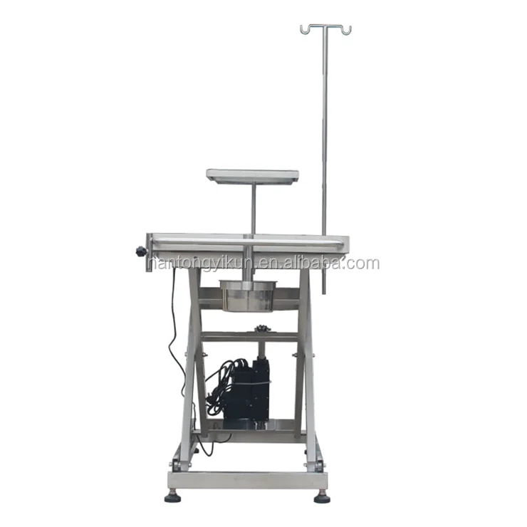 Medical Animal Pet Clinic One-sided Tilt Vet Table For Dogs - Buy Vet ...