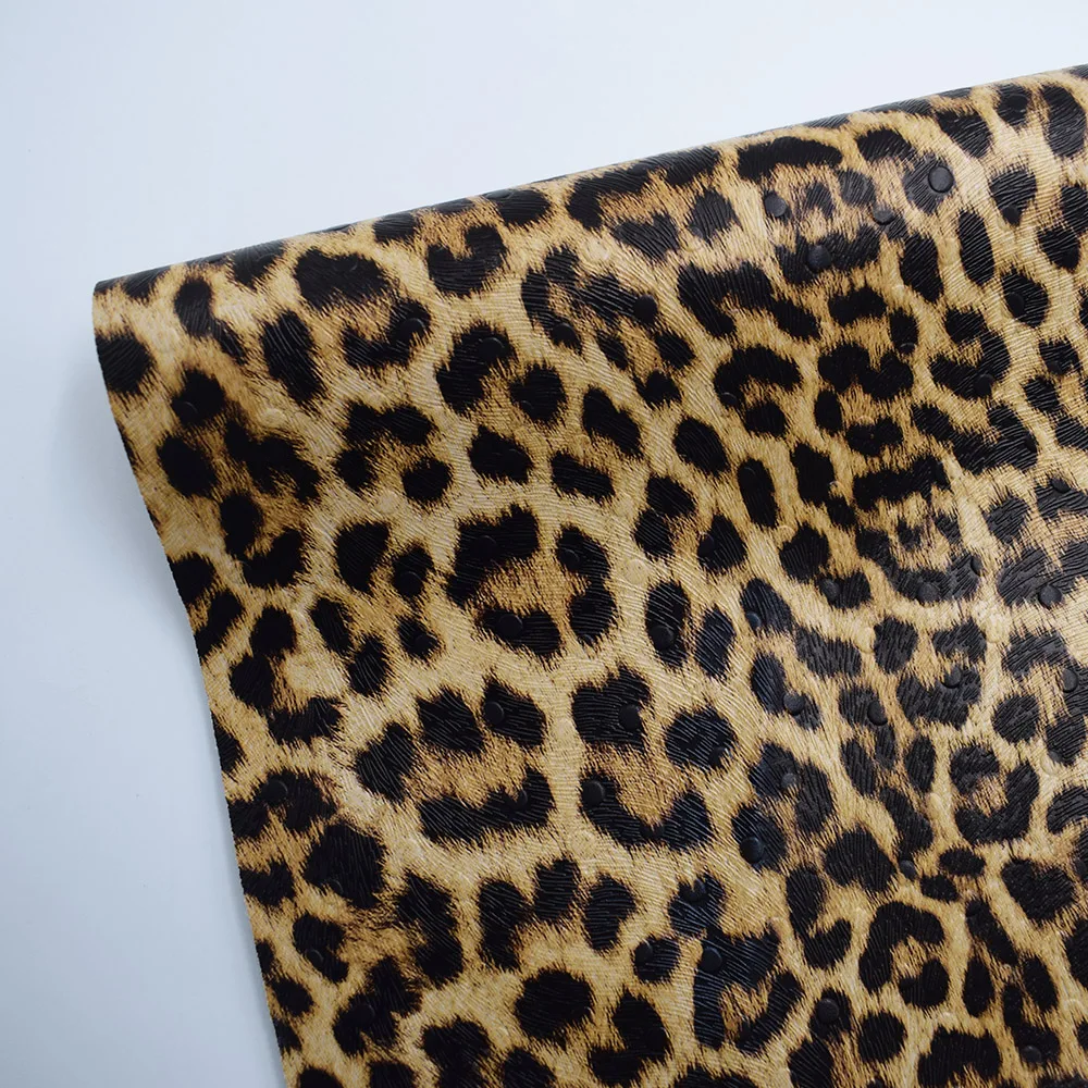 Guangzhou Wholesale Faux Synthetic Leopard Print Pu/pvc Leather Good ...
