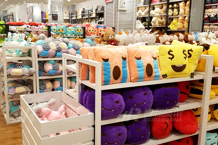 High Quality Miniso Daiso Shelf 1dollar Gifts Store Gondola Shelving ...