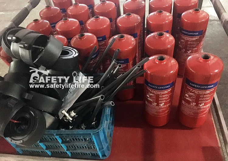 BSI EN3 kite mark 6kg 9kg abc dry chemical powder fire extinguisher ...