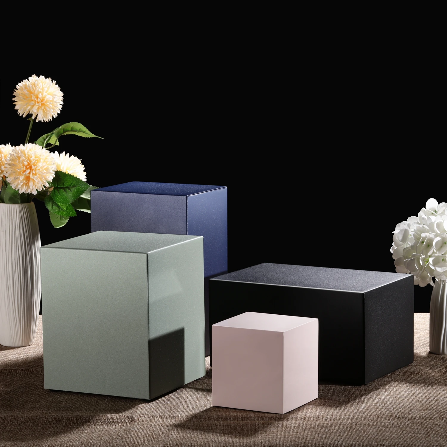 Metal Funeral Wholesale Animal Cinerary Adult Casket Iron Box Urns for ...