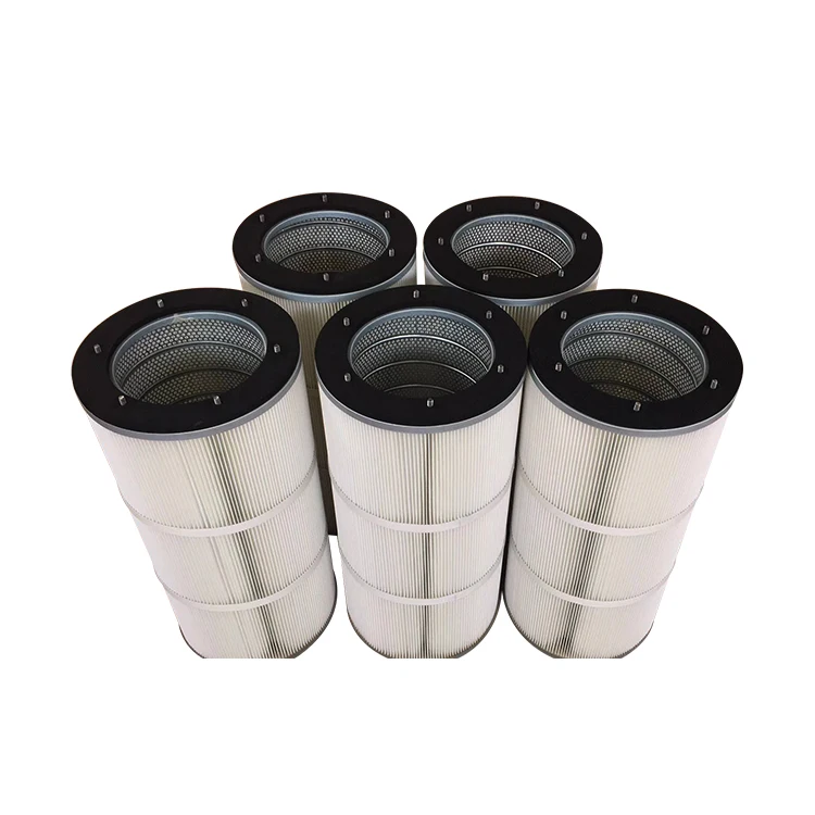 Polyester Dust Collector Cylinder Filter Element Dust Cartridge Dust ...
