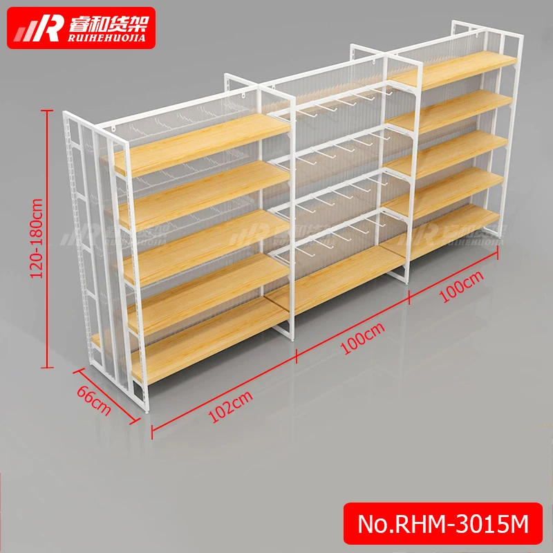 High Quality Miniso Daiso Shelf 1dollar Gifts Store Gondola Shelving ...