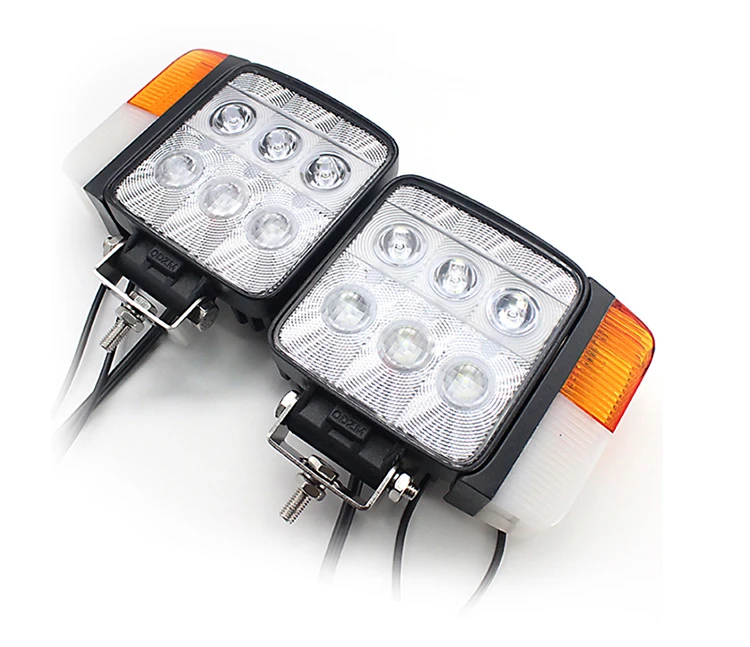 Combination Led Work Lamp With Multi Function - Flood Spot Turn Signal ...