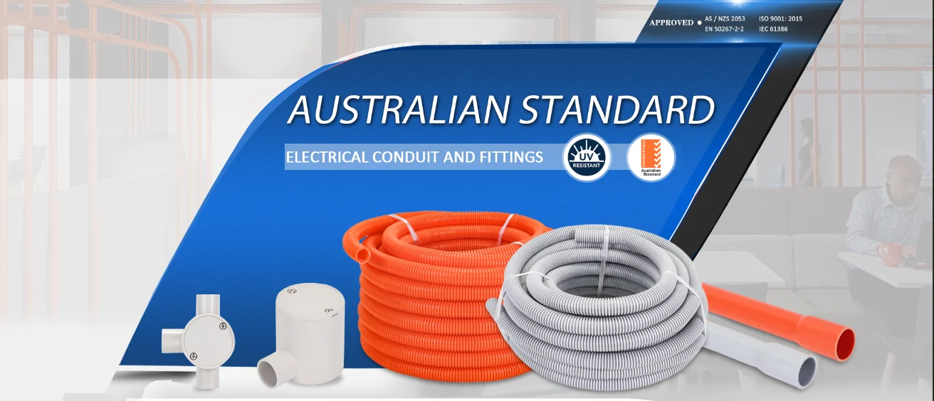 32m UV Heavy Duty Orange Flex Conduit - Flexible PVC