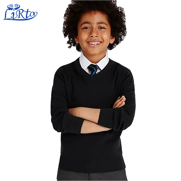 Custom Solid Colours School Uniform Jumper For Children - Buy School ...