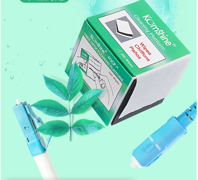 Kimtech Kimwipes Konektor Fiber Optic Tisu Basah Serat Optik Bersih Kim ...