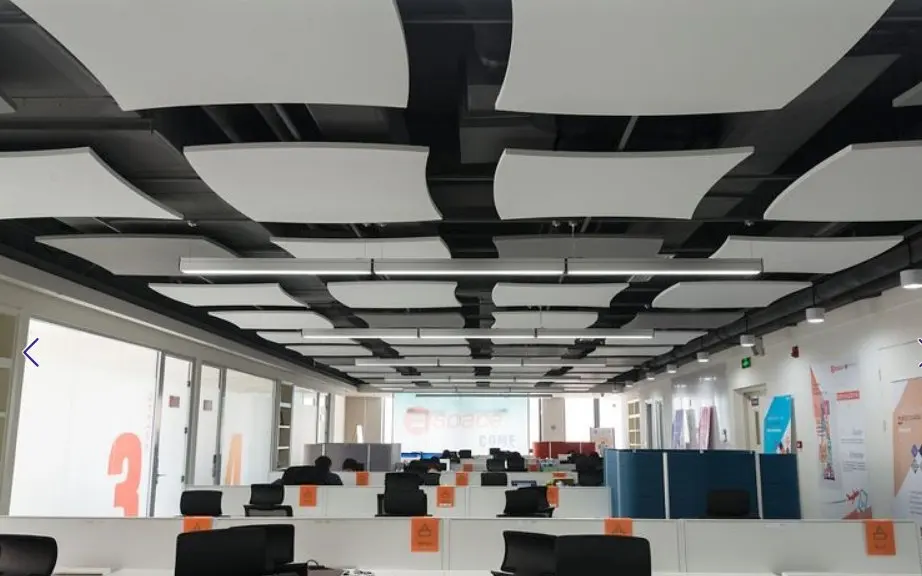 Fiberglass Drop Ceiling Tiles - Soundproof & Artistic
