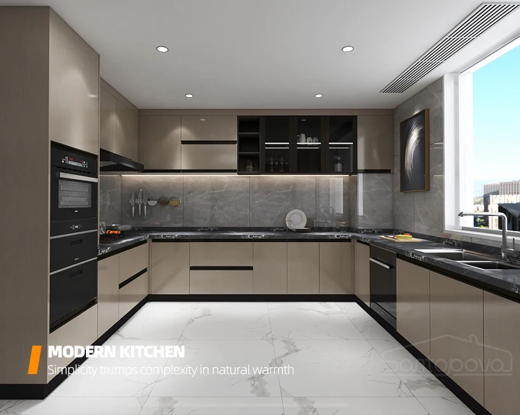 Flat Pack Kitchen Cabinet Set Small Kit Cuboards Floor To Ceiling White ...