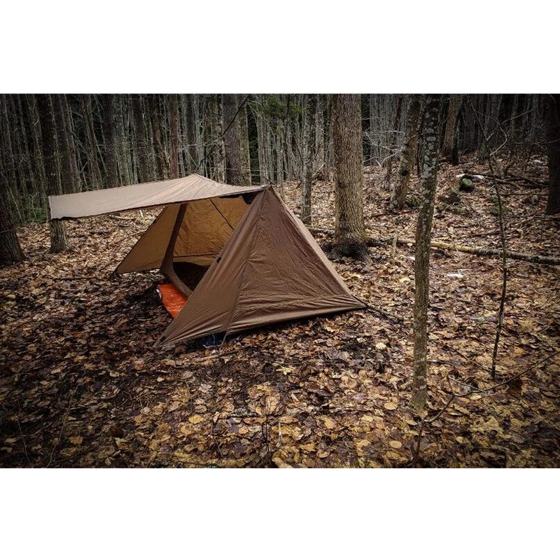 Outdoor Glamping Survival Backpack Tent - Bushcraft Shelter