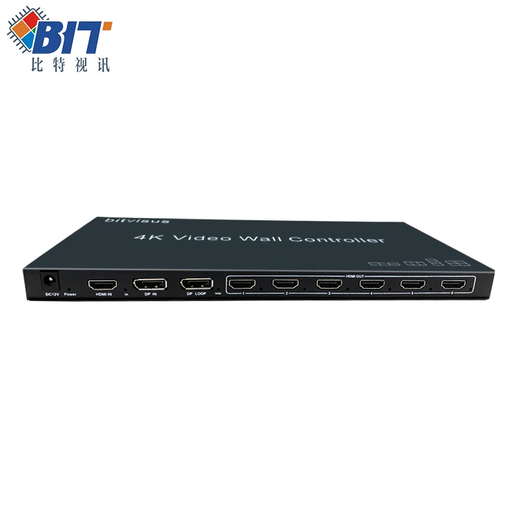 1x6 1x5 1x7 2x6 6x2 Video Wall Controller 2k 4k 8k Tv Wall Processor ...