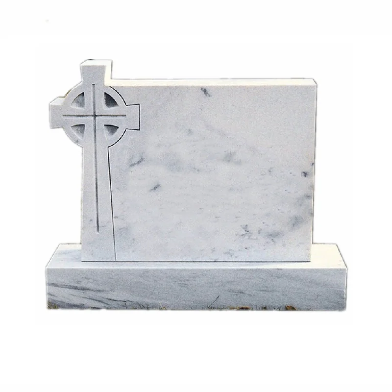 Pearl Granite Stone Monument Headstone White Tombstone Cemetery Natural ...