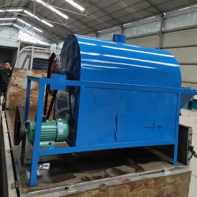 Electric Rotary Drum Roaster Peanut Roasting Machine Price Cashew Nut ...