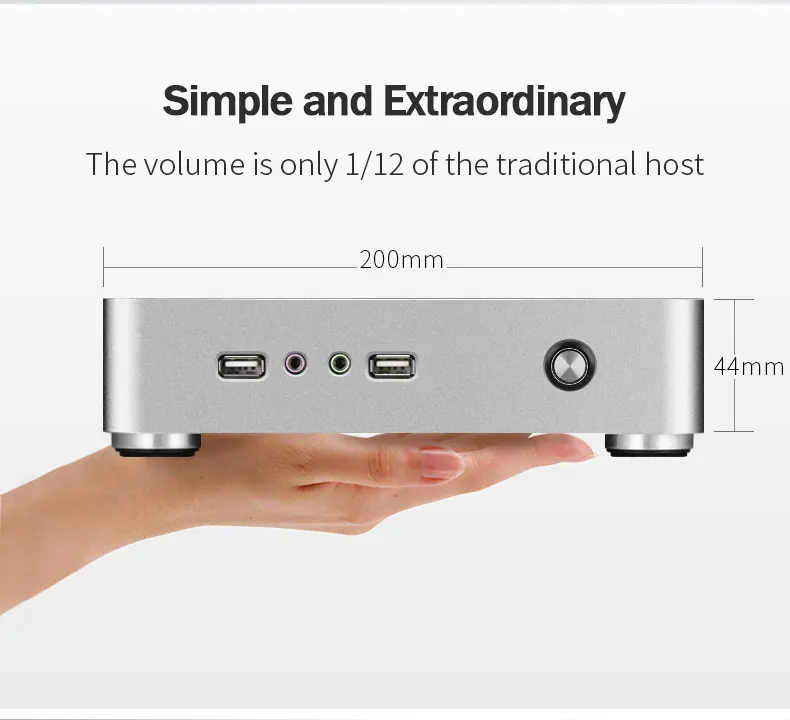 New Custom Fabrication Horizontal Rugged Gaming Aluminum Personal Mini ...