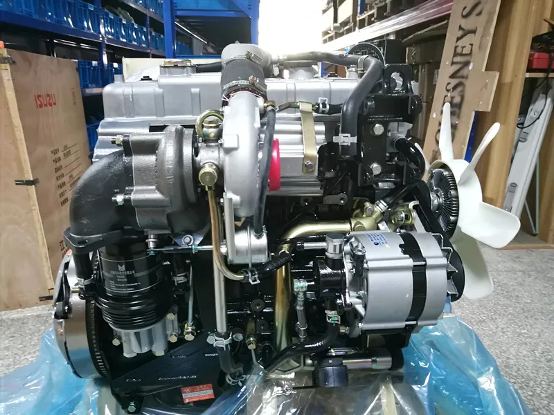 In Stock 4JB1T 4 Cylinder 4 Stroke Water Cooled 68kw 3600rpm| Alibaba.com
