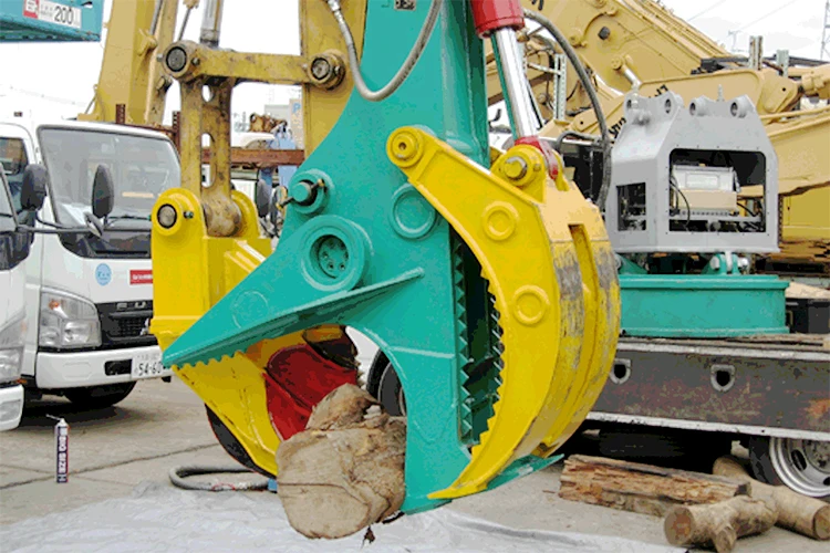 Factory Sales Pc70 Bamboo And Wood Grinder Excav Attachment - Buy ...