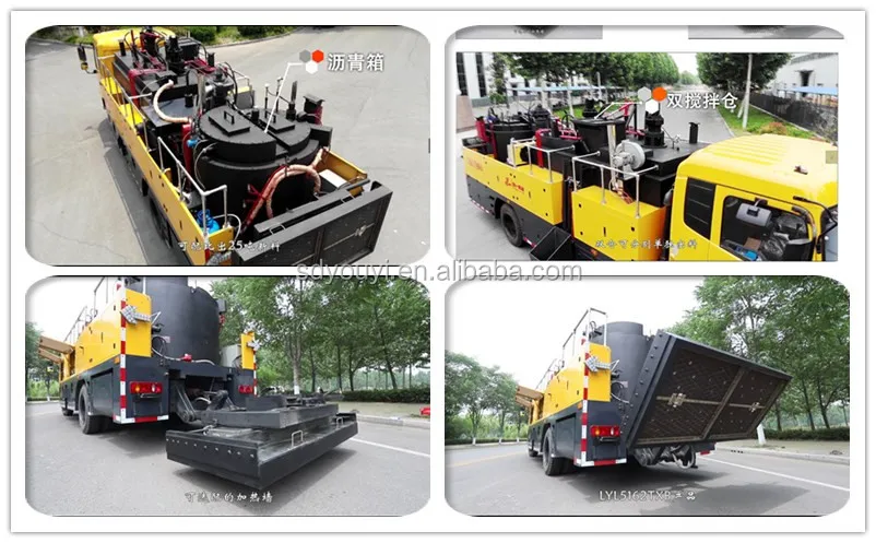 Asphalt Recycling Machi Regeneration Machine For Road Repair Pothole ...
