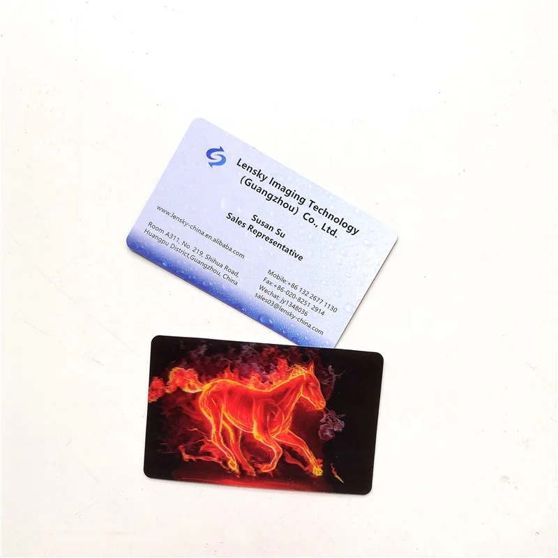 Custom Lenticular Business Cards - Stand Out Professionally