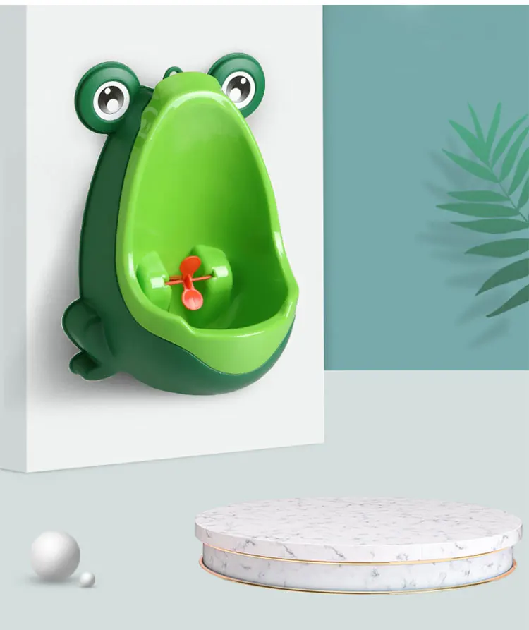 Cute Design Kids Frog Toilet Portable Potty Baby Standing Urinal Toilet ...