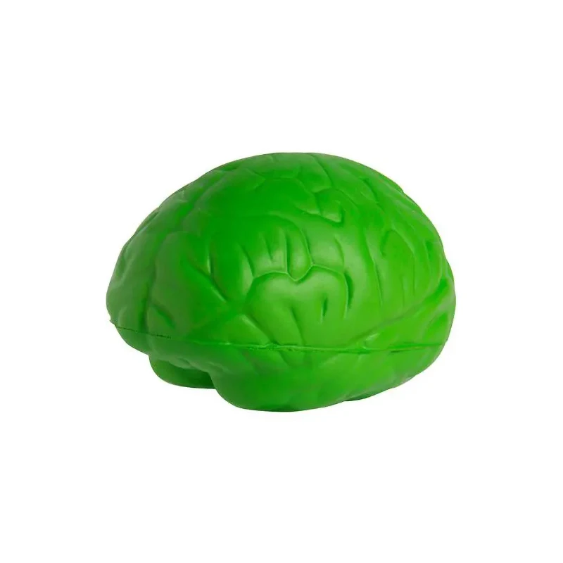Anti-stress Brain Shaped Toy - Durable PU Foam Stress Ball