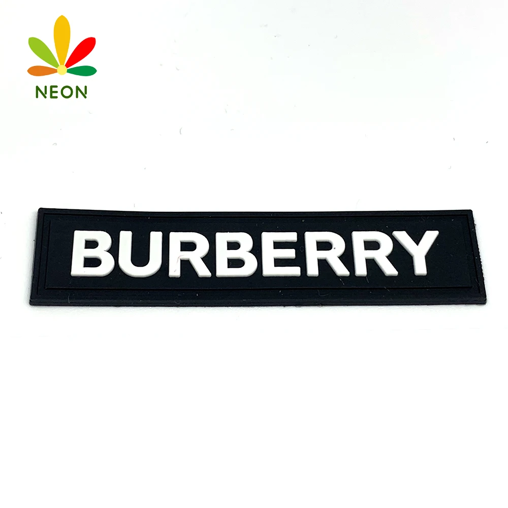 Fashion Design Custom 3d Brand Logo Pvc Rubber Silicon Patches For Hat ...