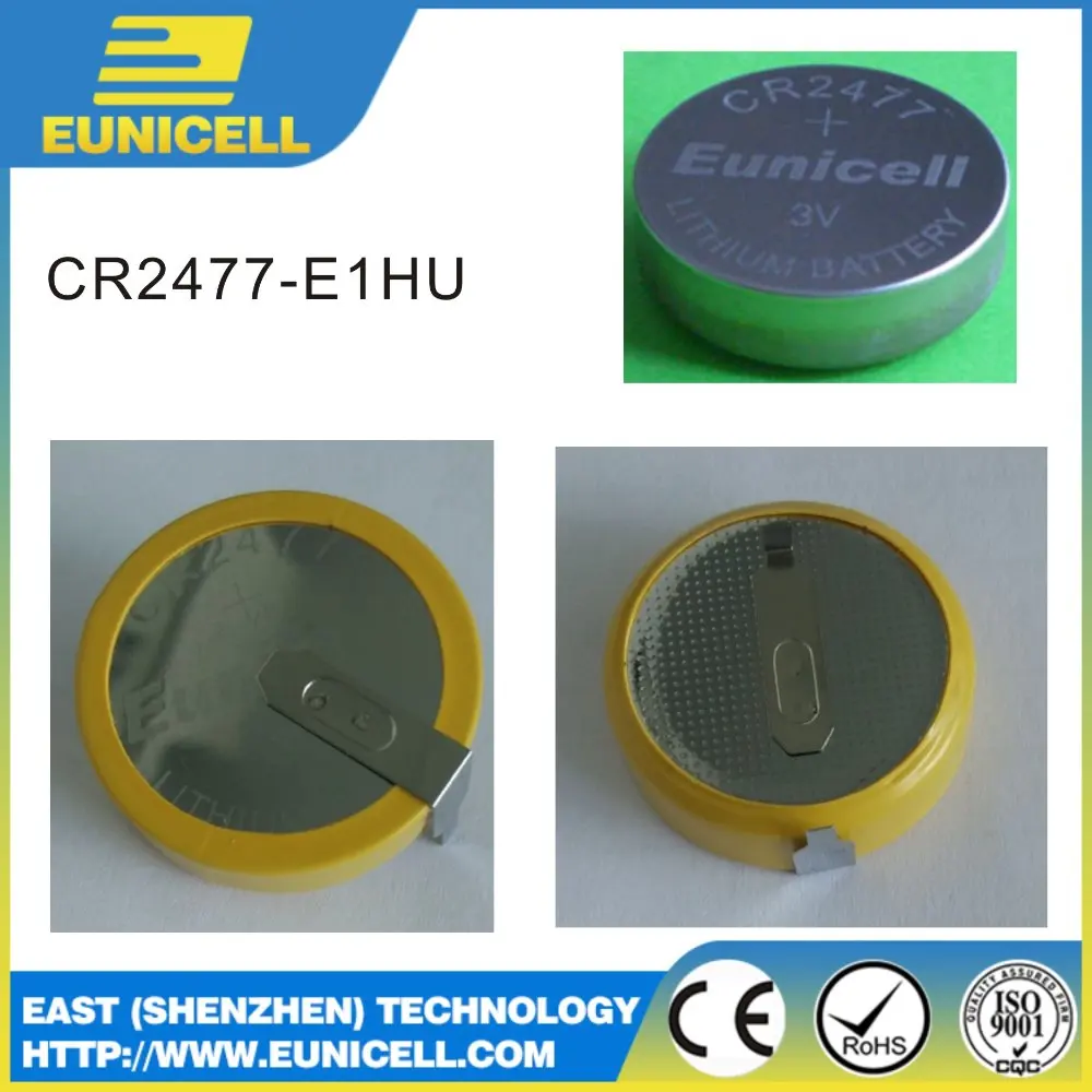High Performance CR2477 Battery - 3V, 1050mah Capacity