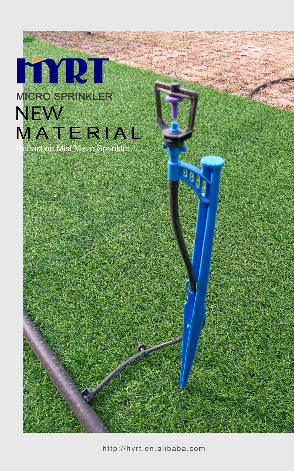 Refraction Mist Micro Sprinkler - Efficient Garden Irrigation