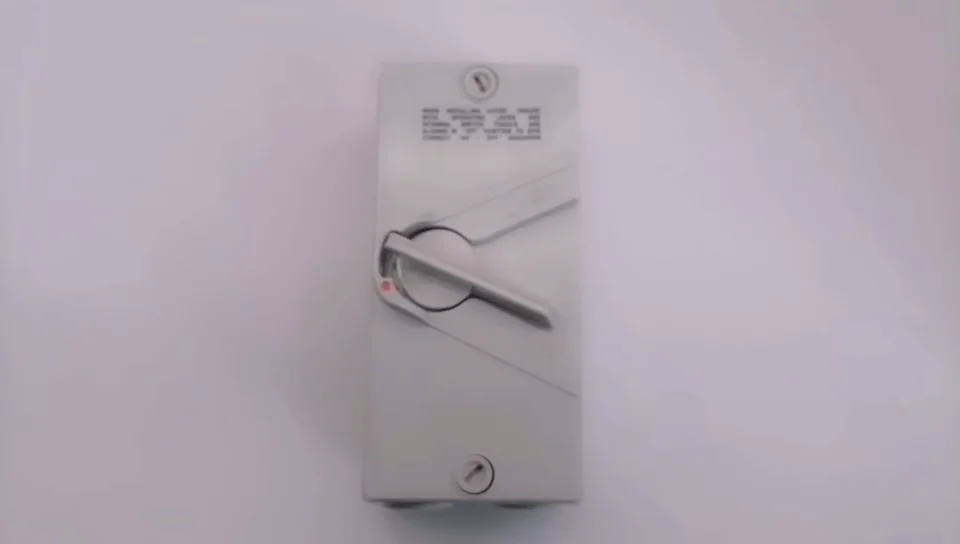 Clipsal Style Weatherproof 1 Pole 20a Ip66 Isolator Switch - Buy ...