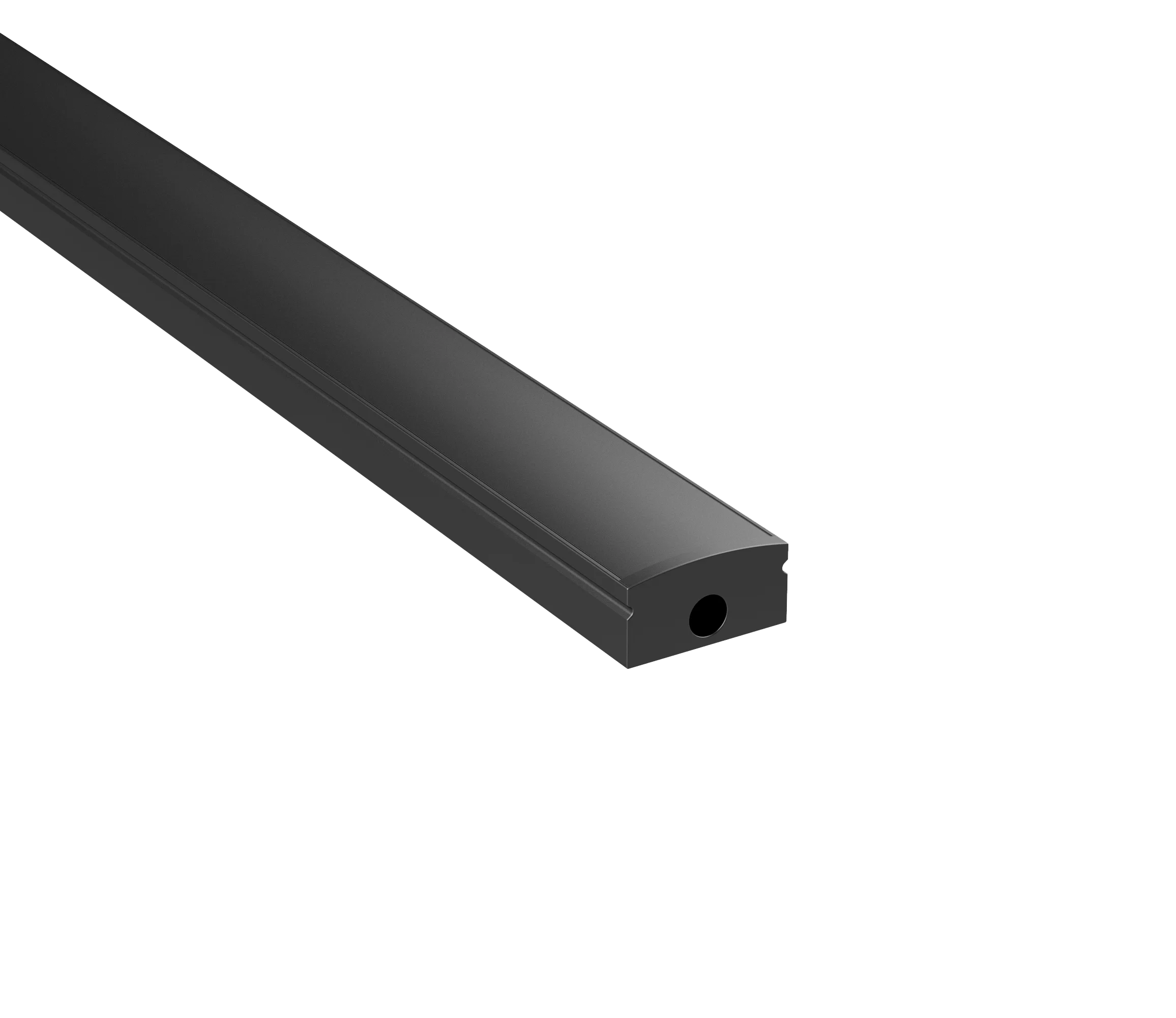 Black Diffuser for LED Strip - Stylish & Durable Solutions