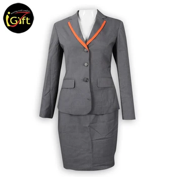 Fashion Women Ladies Office Bank Uniforms - Buy Bank Uniforms,Women ...