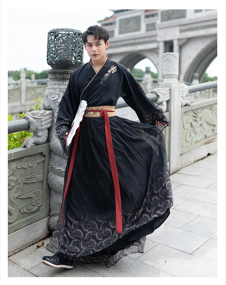 Hanfu Chino Tradicional De Talla Grande Para Hombres Y Mujeres,Disfraz ...