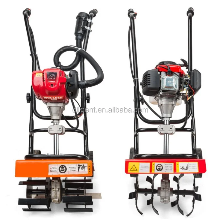 Soil Loosen Machine Farm Machinery Mini Power Tiller Cultivator - Buy ...