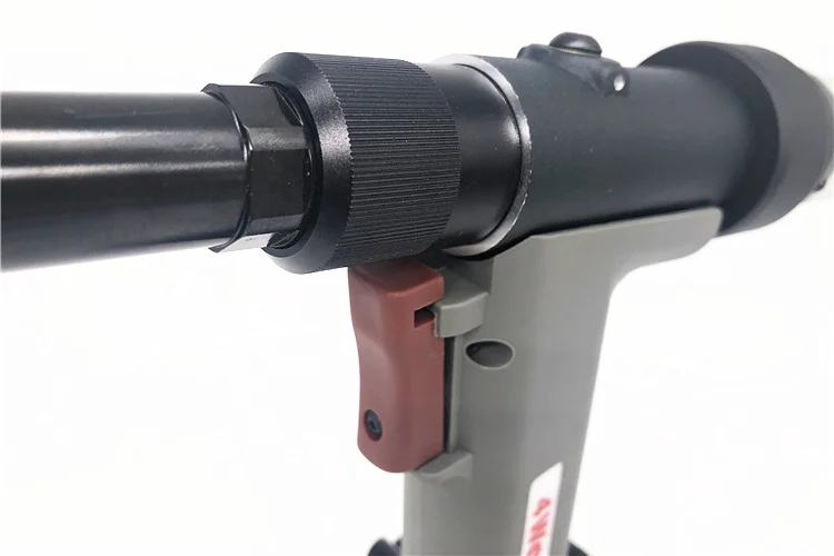 MK-2500L Extended Pneumatic Rivet Gun - Ideal for Narrow Spaces