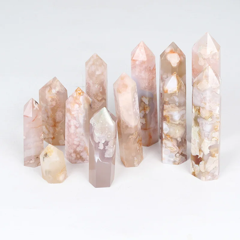 Home & Living Flower Agate Point Rocks & Geodes etna.com.pe