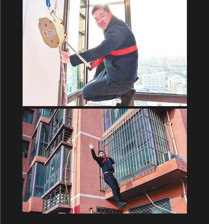 033 Self Rescue System for High-Rise - Mode Airfly M16