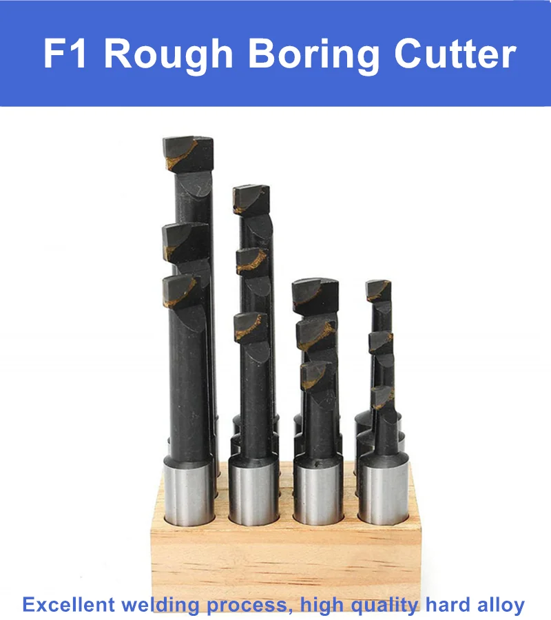 Machine Tools F1 Rough Boring Cutters for 18mm Carbide Boring Bar for CNC