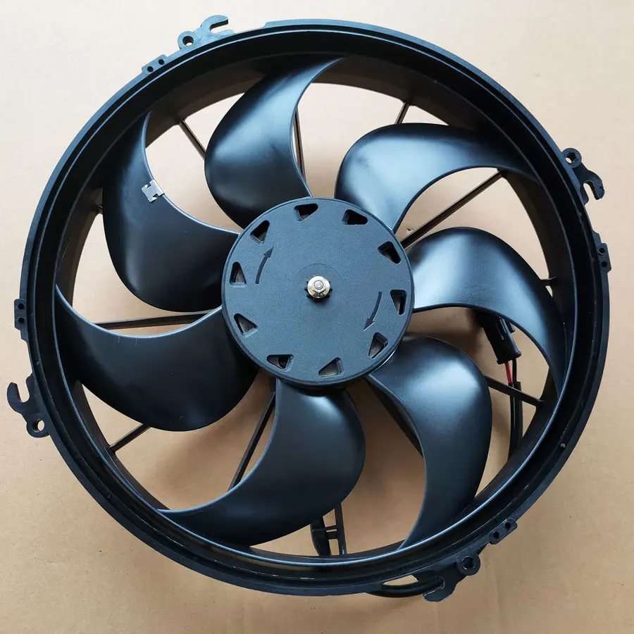 Curved Blades Bus Axial Condenser Fan for Air Conditioner Blowing and ...