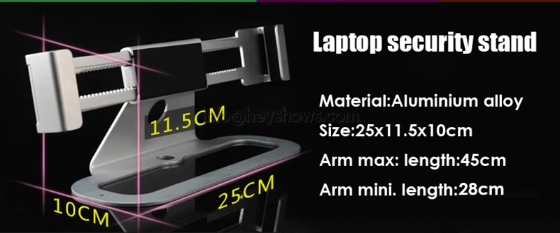 Secure Your Laptop with Heyshow's Anti-Theft Display Stand