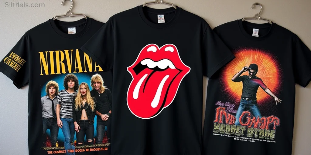 Retro Rock Band T Shirts – Vintage Style Meets Modern Edge On Alibaba.com