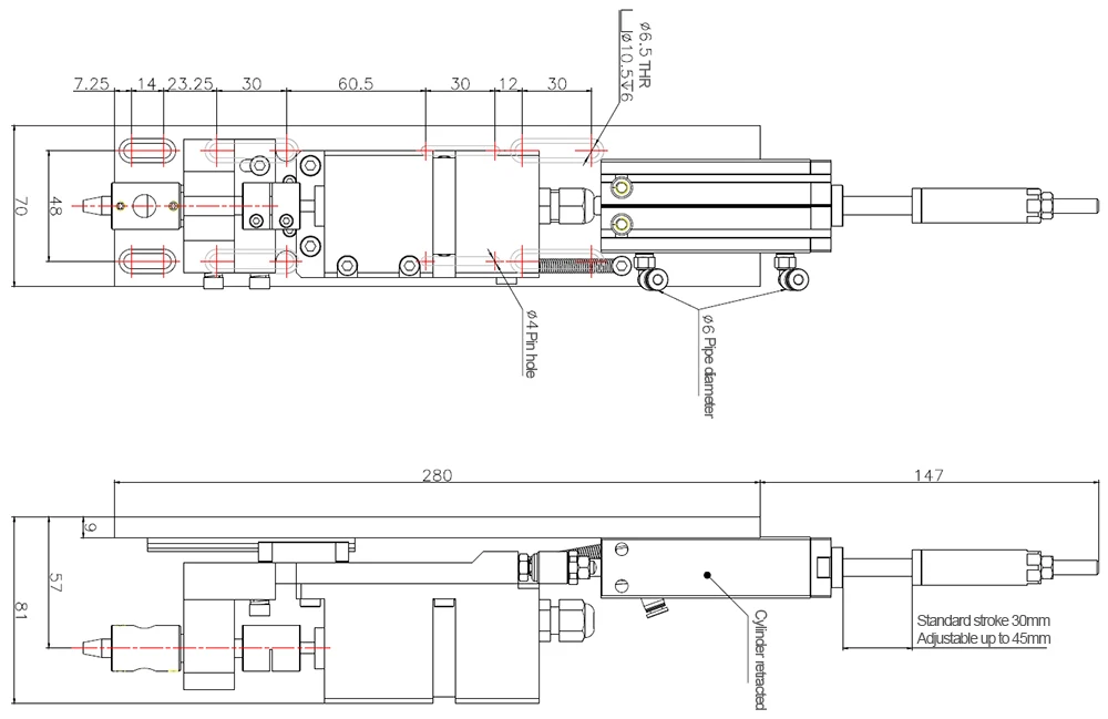 Round Hole Punch Tool Pneumatic Round Hole Punch Tool For Cutting ...