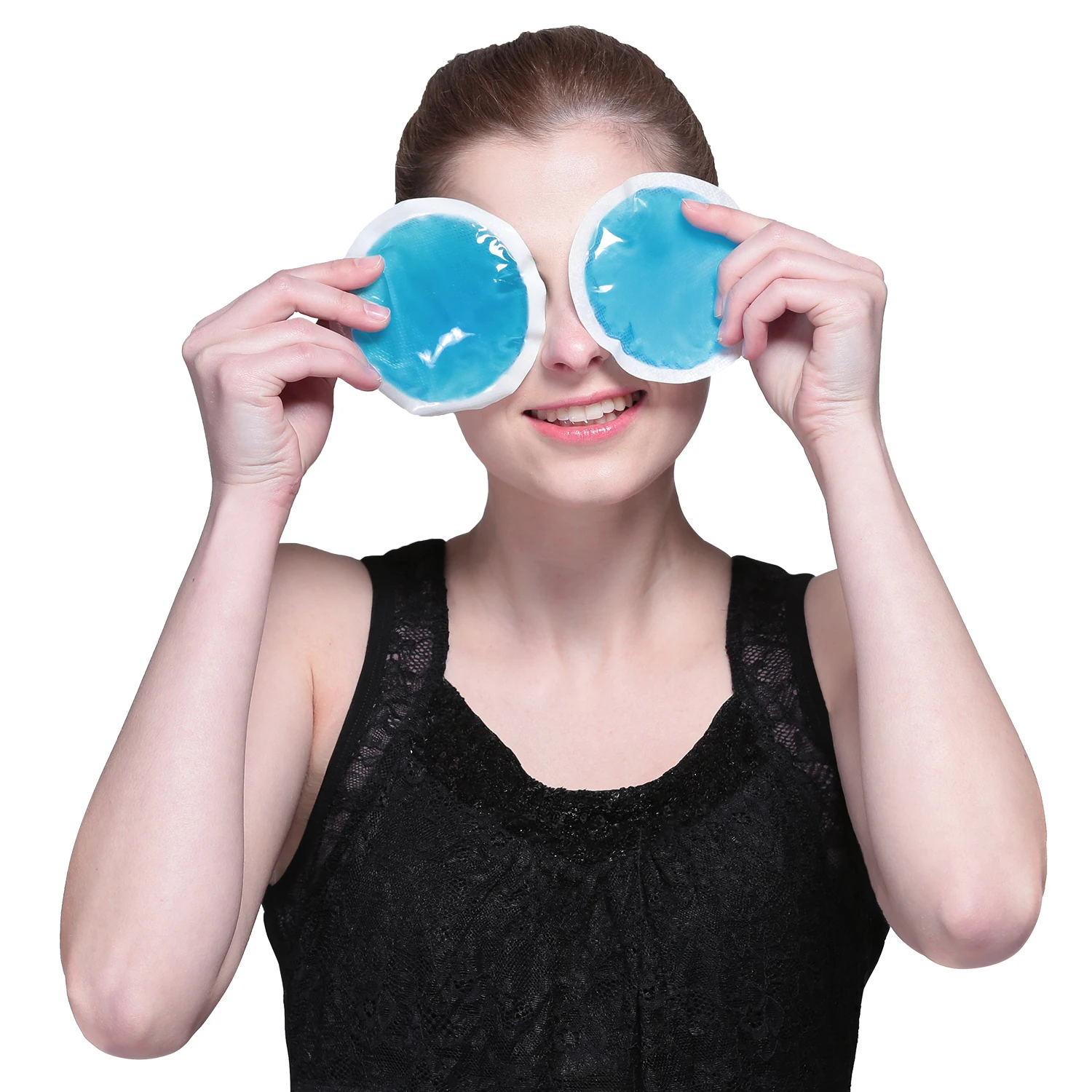 5 Pcs \ set 10*10CM Wieder verwendbarer Mini-Eis beutel für die Augen ...