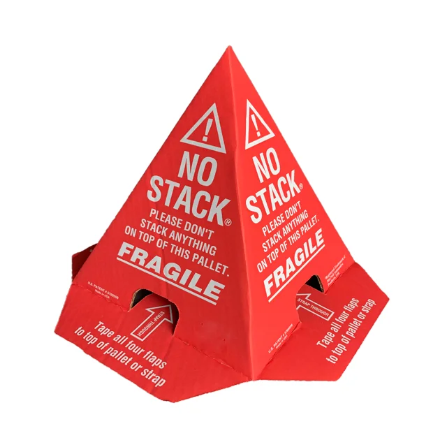 Wholesale Corrugated Cardboard Pallet Safety Paper Pallet Stopper Cones ...